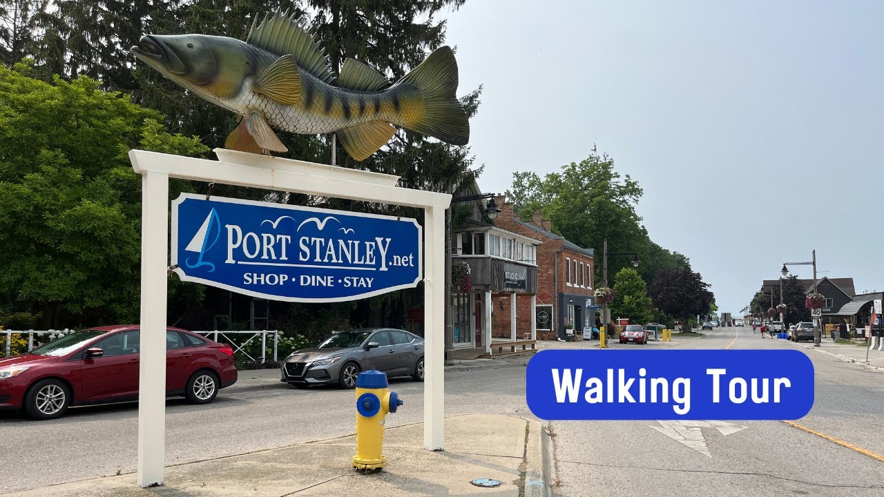 Port Stanley Main Street Walking Tour - YouTube