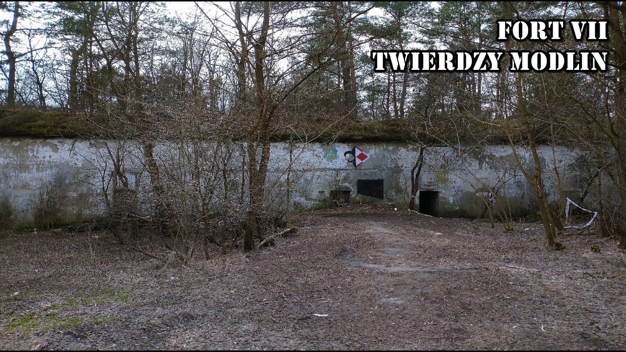 FORT VII TWIERDZY MODLIN - Cybulice Małe - YouTube