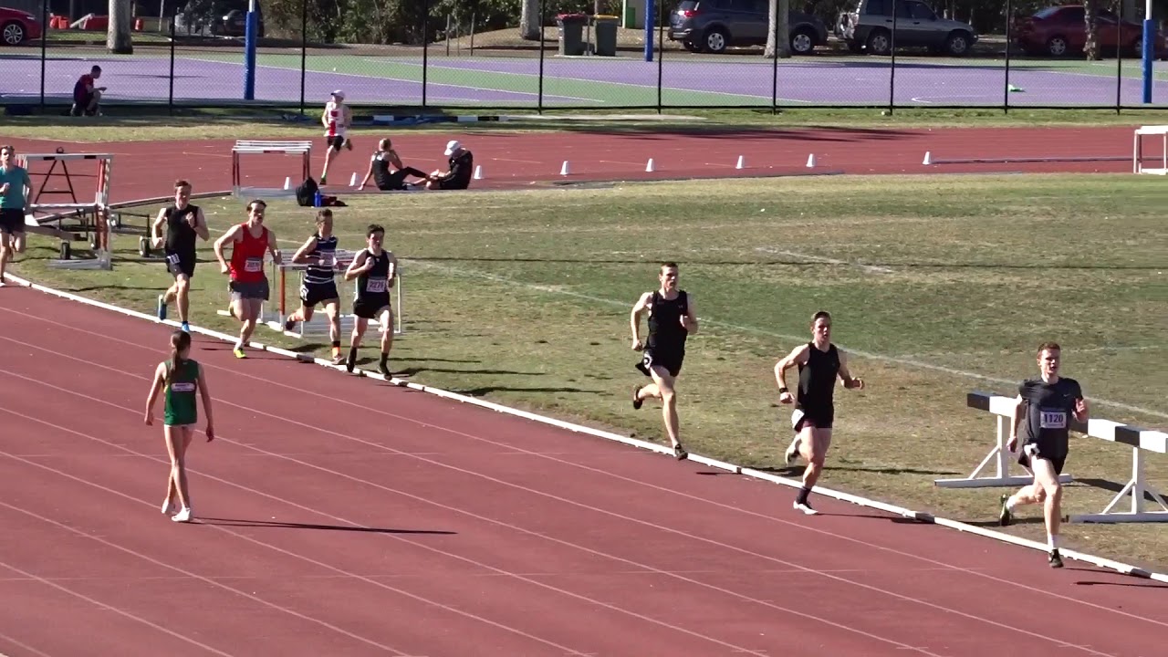 800m Men, UQ Sport Winter Series #4, St Lucia, Brisbane 17/08/2019 ...
