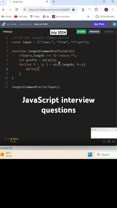 Javascript Interview Questions Javascriptinterview Softwareengineer Programming Javascript