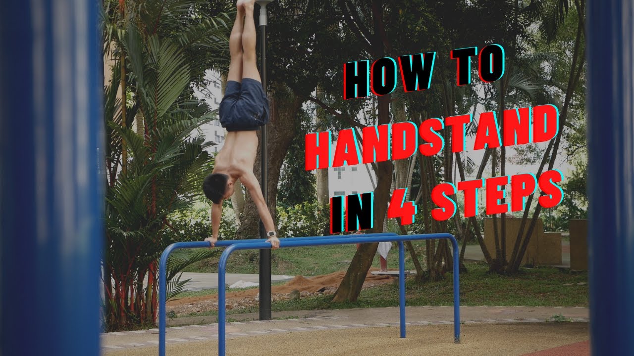 How To Handstand In 4 Steps | JWL Fitness - YouTube