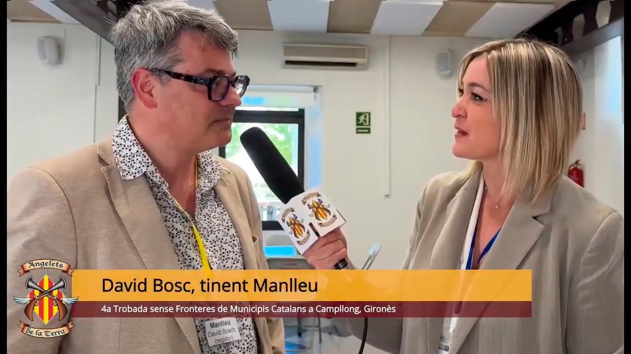 David Bosc, tinent de Manlleu : "Tenim intercanvis amb la colla ...