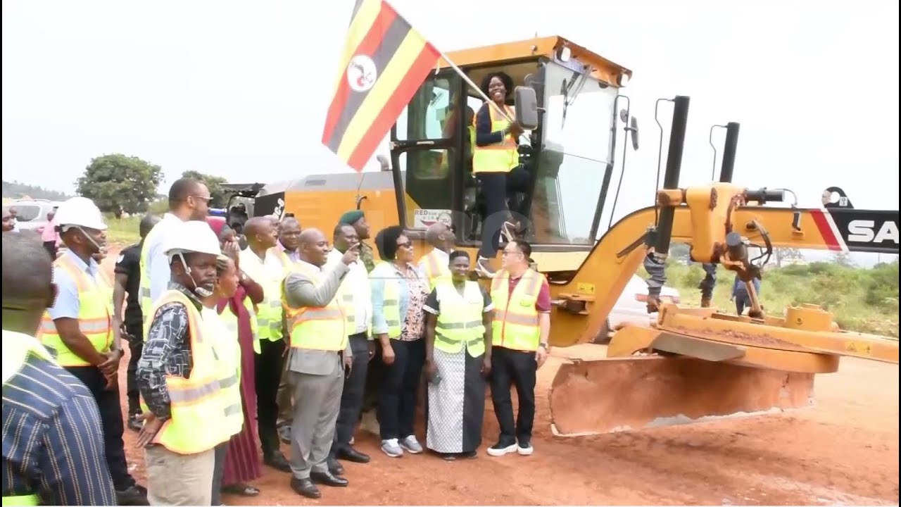 Driving industrial development - Minister Anite flags off-road project ...