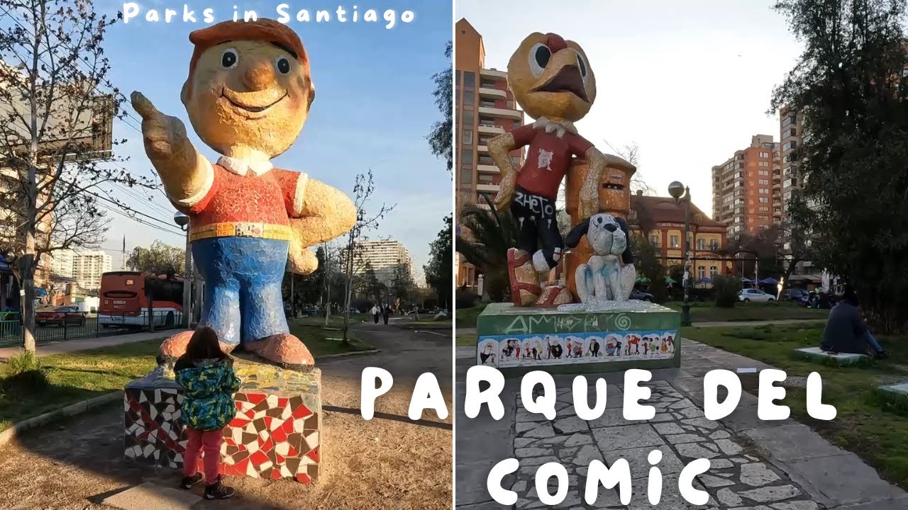 Parque del Comic. The most unique park in Santiago, Chile - YouTube
