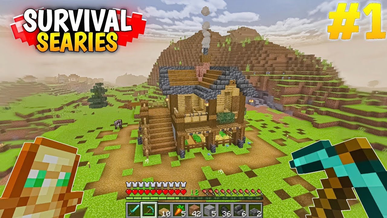 Minecraft Survival Series EP-1 | LIVE - YouTube