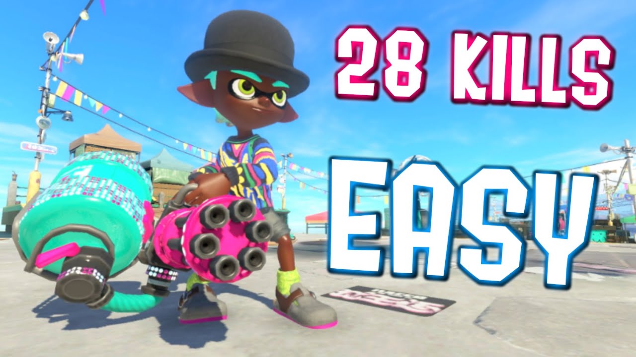 THIS 28 KILL SPLATOON 3 MATCH WAS TOO CASUAL... - YouTube
