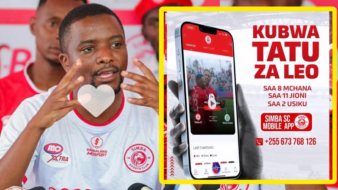 🔴#LIVE:SIMBA WATANGAZA KUACHANA NA WACHEZAJI 3 KWA MPIGO KUANZIA SAA ...