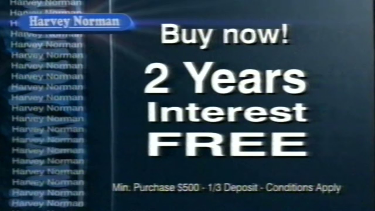 Harvey Norman Ad 1998 - YouTube