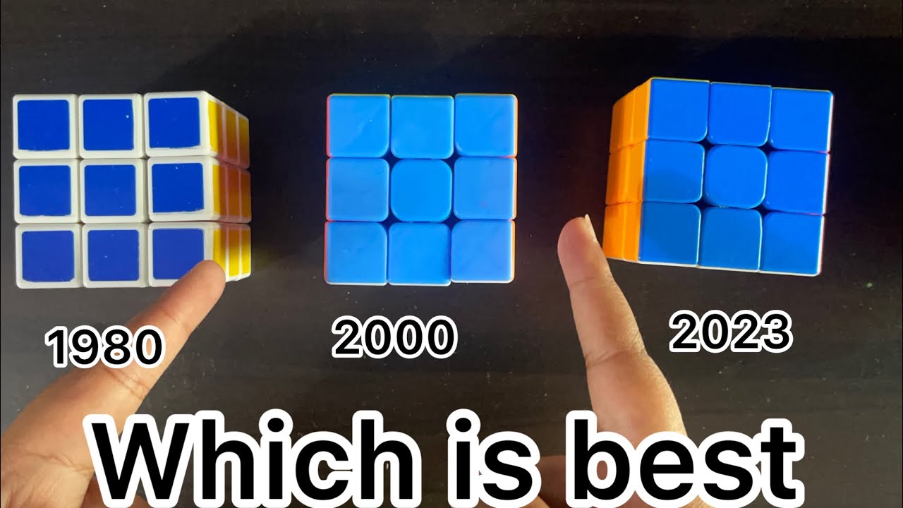 1980 vs 2000 vs 2023 Rubik’s cube evolution - YouTube