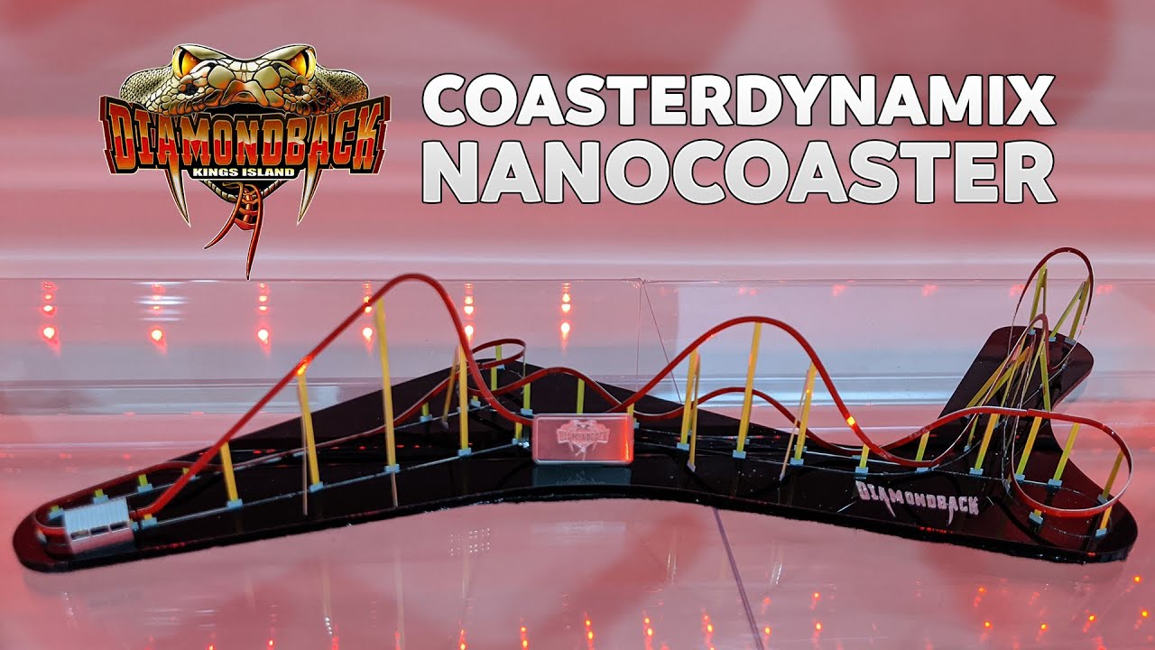 Diamondback at Kings Island Nanocoaster from CoasterDynamix Assembly ...