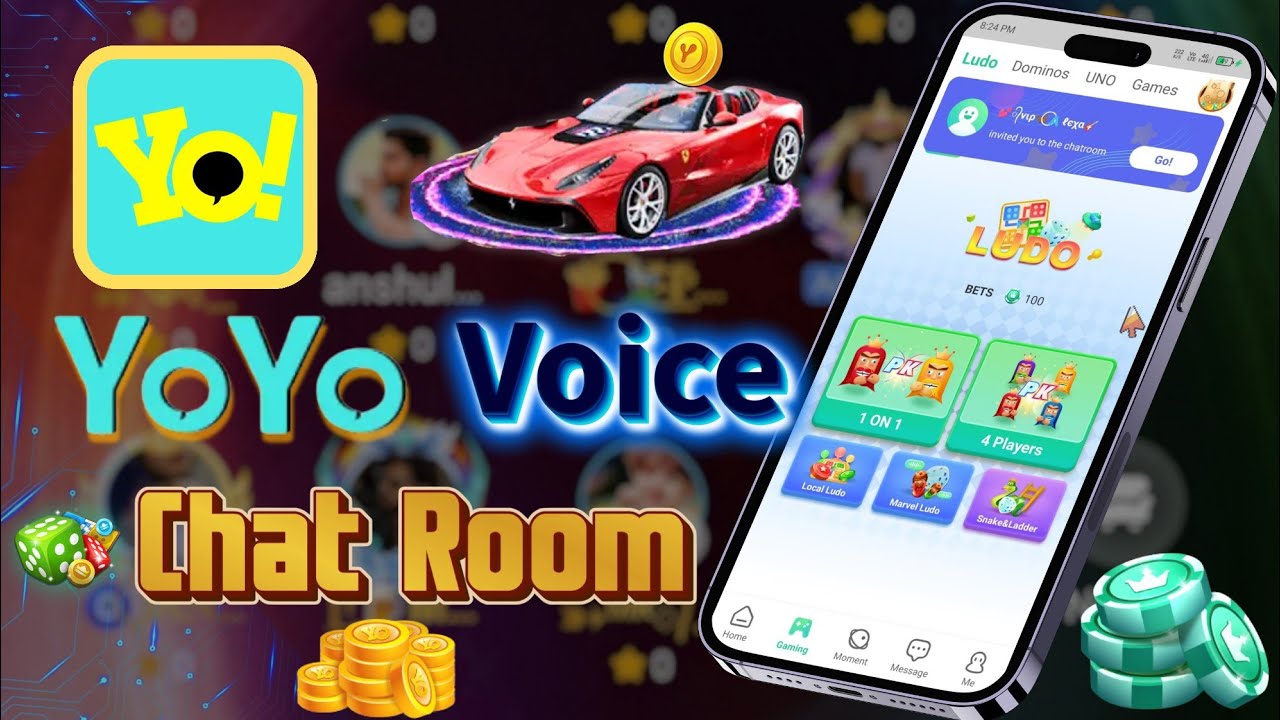 YoYo - Voice Chat Room & Ludo Games App Full Review Yalla - YouTube