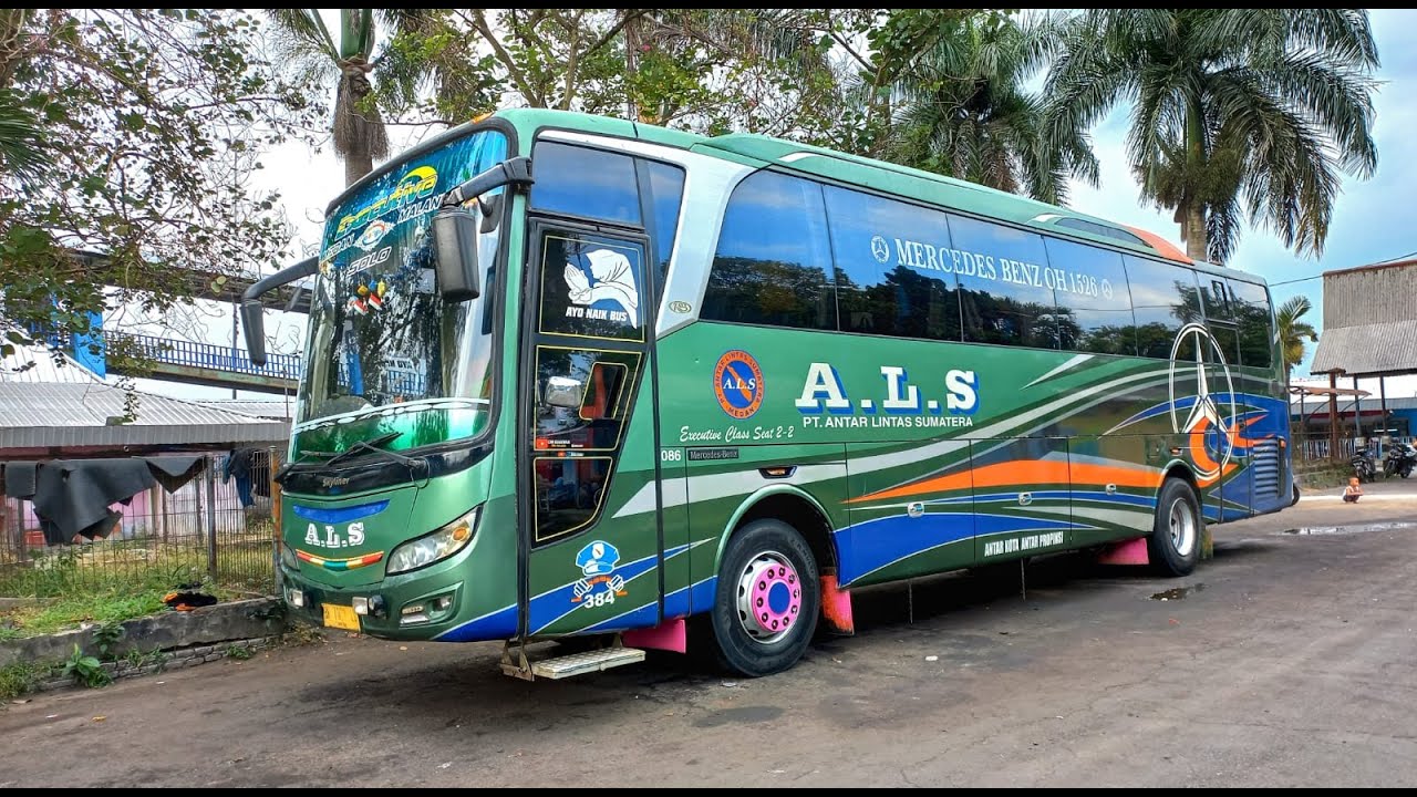 Crew Bus ALS rajin sholat || Bus Als 384 siap menuju Medan || ALS 241 ...
