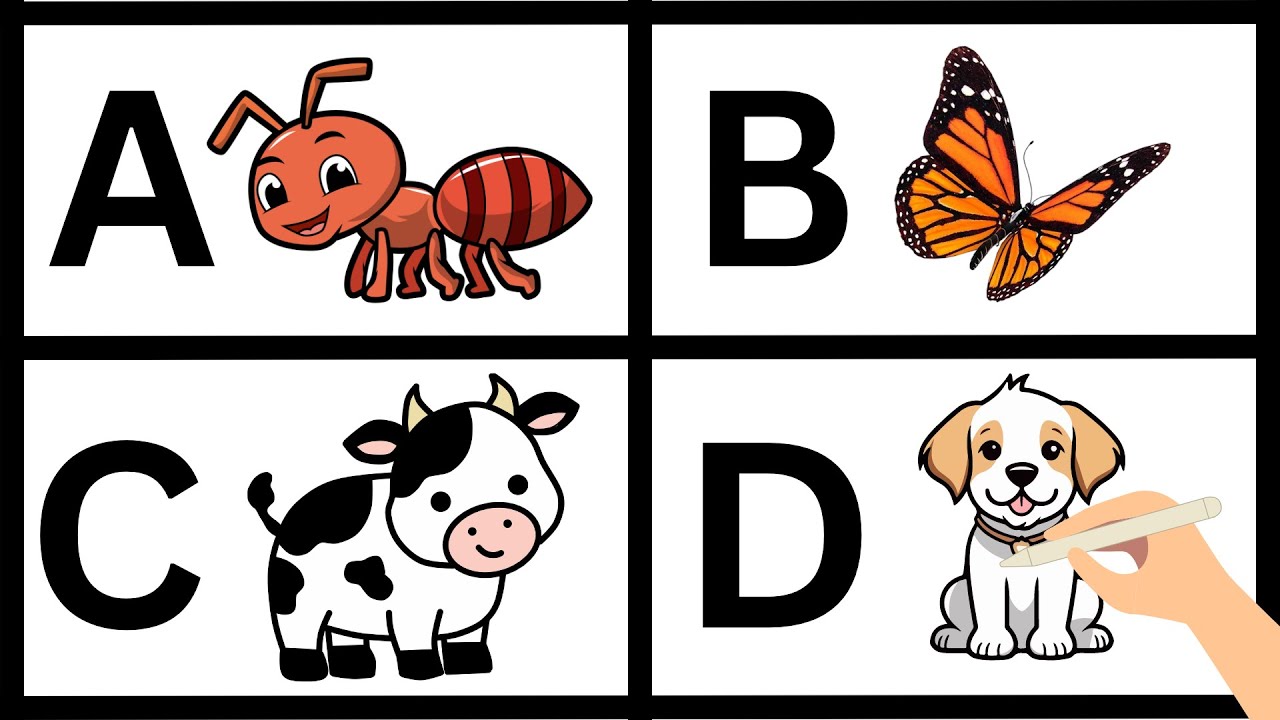 Learn the English Alphabet: Fun Educational Video for Preschool ...