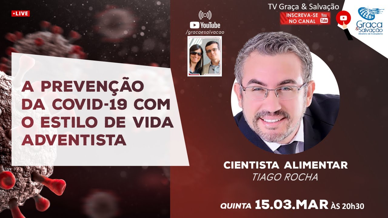 LIVE - TIAGO ROCHA fala COMO fortalecer a imunidade com o ESTILO DE ...