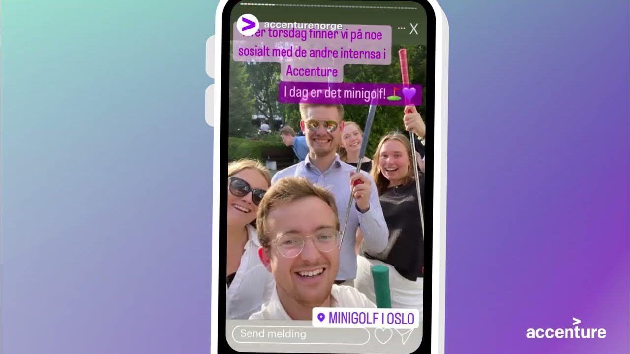 Accenture Norway Summer Internship - YouTube
