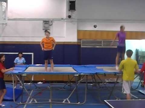 Y10 GCSE PE Trampoline Isabelle - YouTube