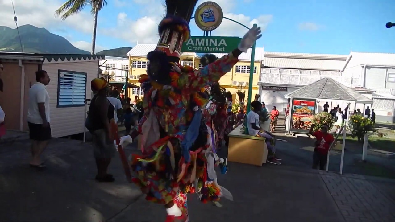 Masquerade Dancers, Baseterre, St. Kitts 2017 - YouTube