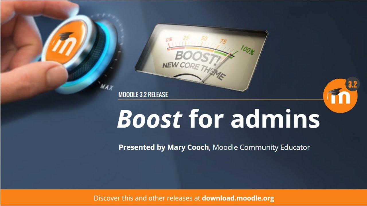 Boost for Administrators in Moodle 3.2 - YouTube