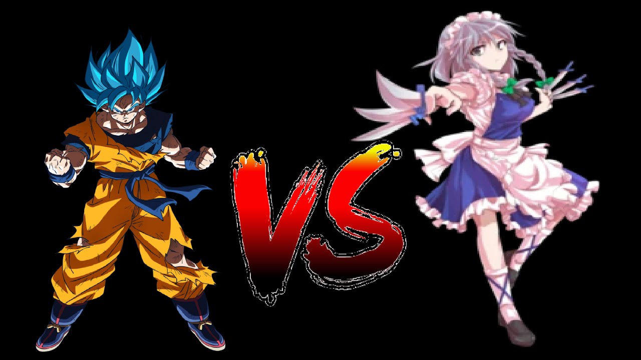 Goku VS Sakuya - YouTube