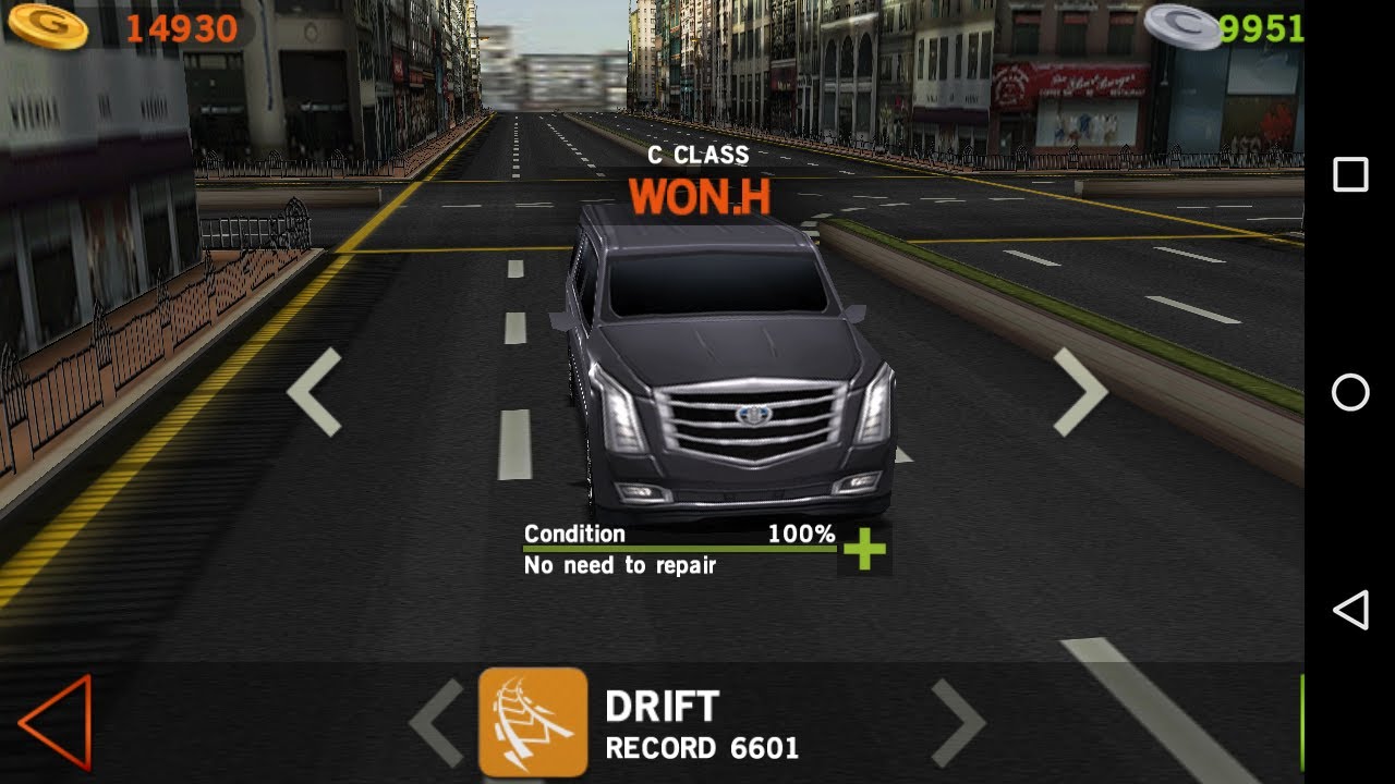 Dr.Driving |Game Play #9 |Drift With NewCar "WON H" - YouTube