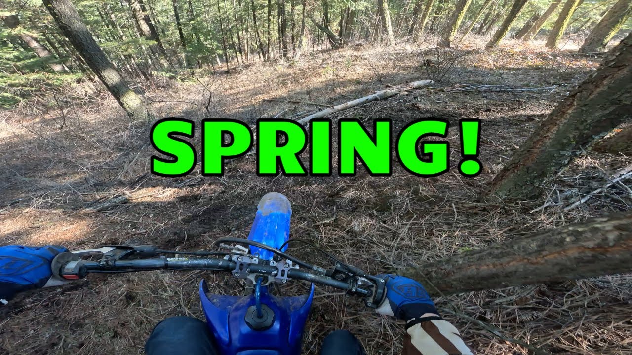 First Ride of SPRING (TTR125) - YouTube