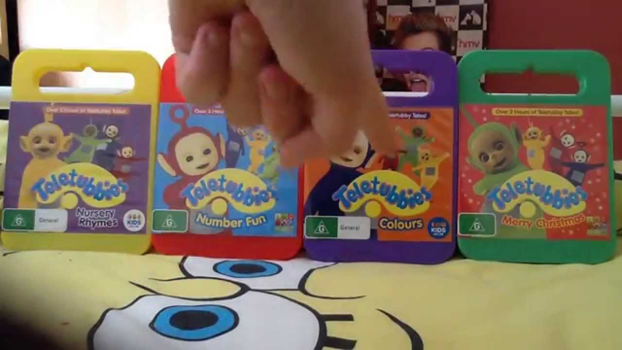 DVD Update: 4 Australian Teletubbies DVD's - YouTube