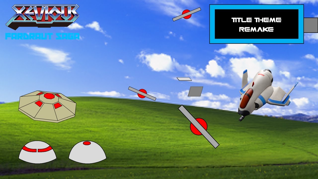 Space Station 77 MUSIC - Xevious: Fardraut Saga Title (Remake 2024 ...