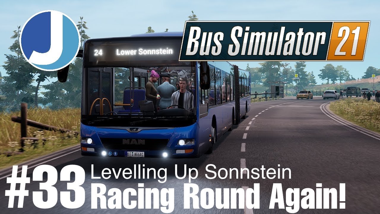 Bus Simulator 21 | Seaside Valley | Episode 33 | Racing Round Sonnstein ...