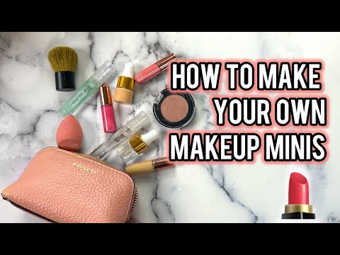 DIY MINI MAKEUP 💗 How to Make Your Own Minis!! *GIVEAWAY CLOSED*