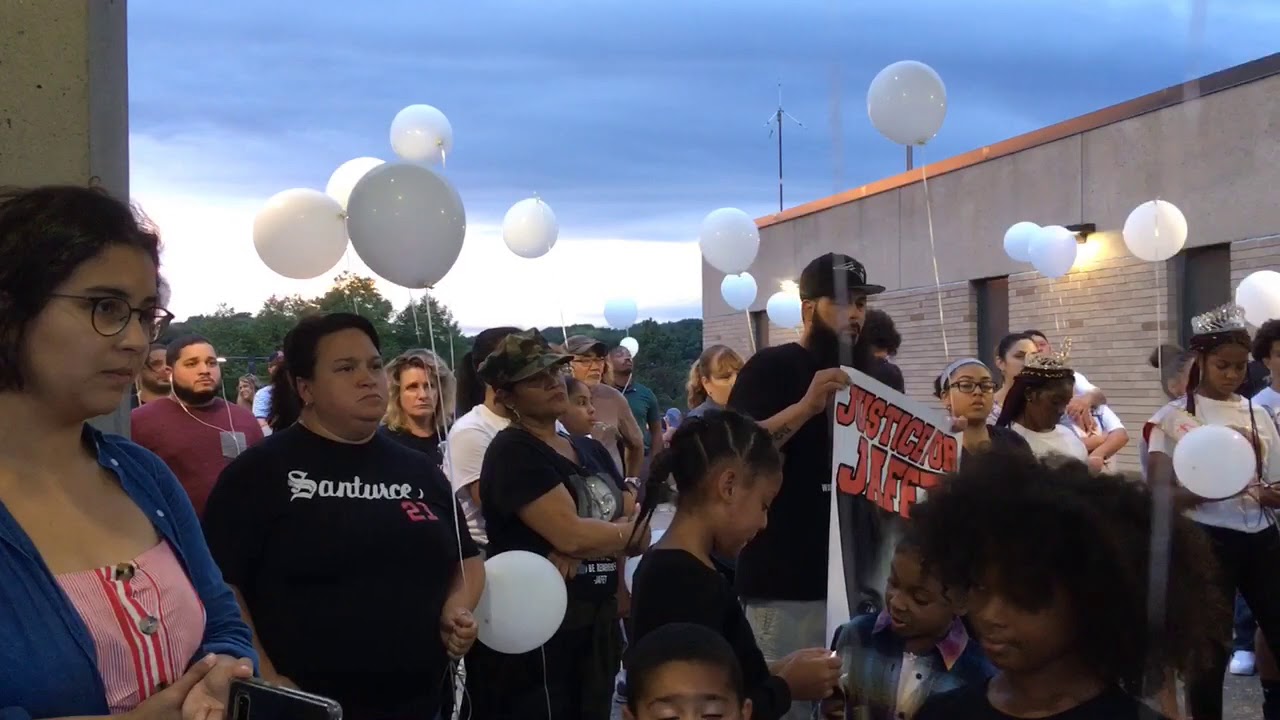 Community activists hold memorial walk and rally to remember Jafet ...