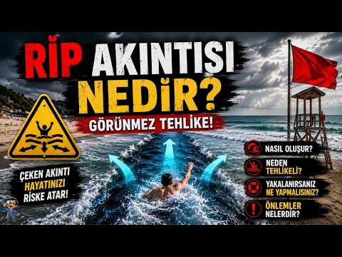 Şile'de Plajları Kapatan RIP Akıntısı Nedir? Neden Tehlikelidir? Nasıl Anlaşılır? Ne Yapmalı?