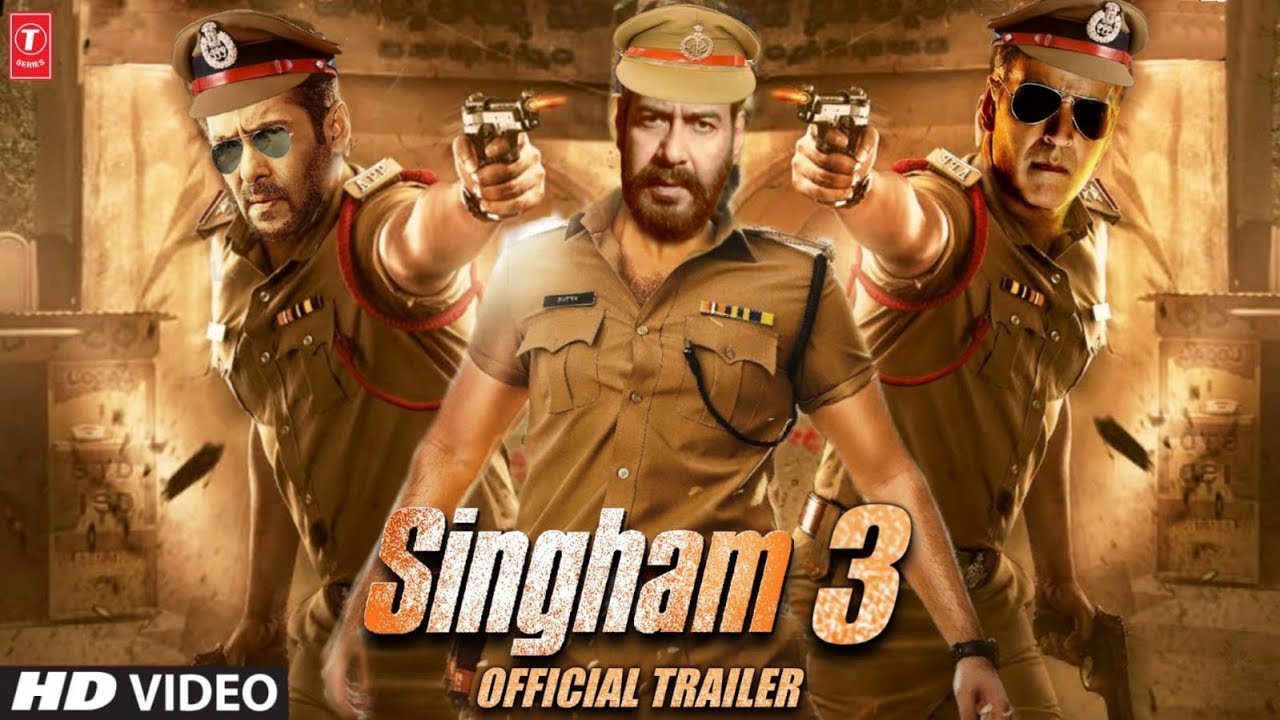 Singham 3 Official Trailer : Post Production Begin | Ajay Devgan ...