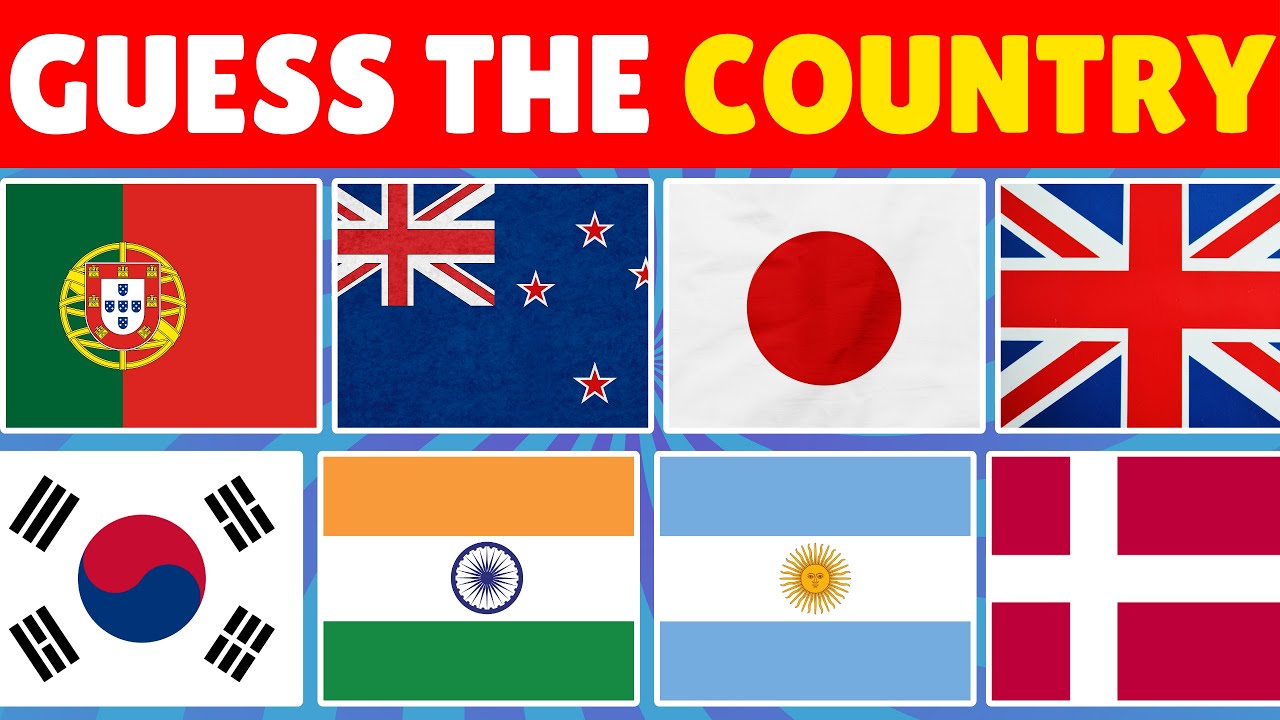 Can You Guess The Country By The Flag | Country Quiz - YouTube