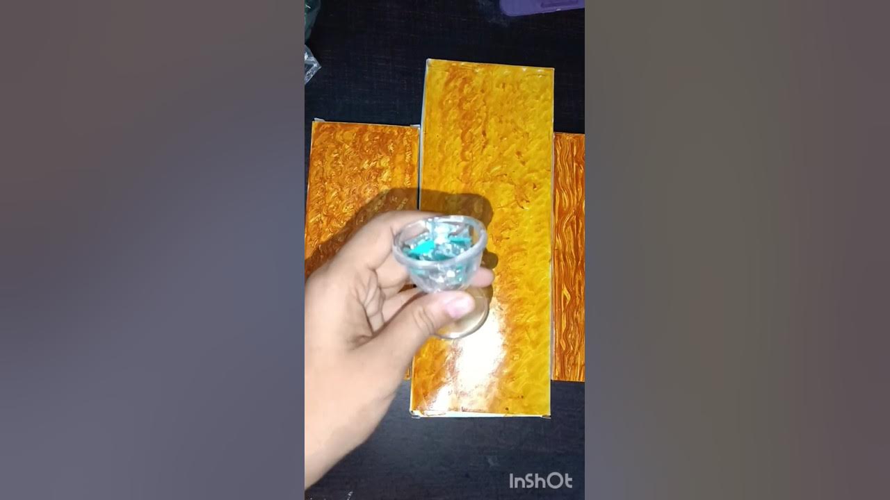 Chocolate box reuse wall decor#diy #youtubeshorts #art #reuse #handmade #music - YouTube