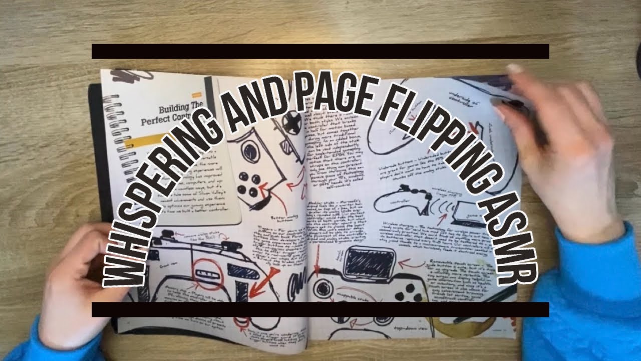Whispering & Page Flipping ASMR - Various Magazines - YouTube