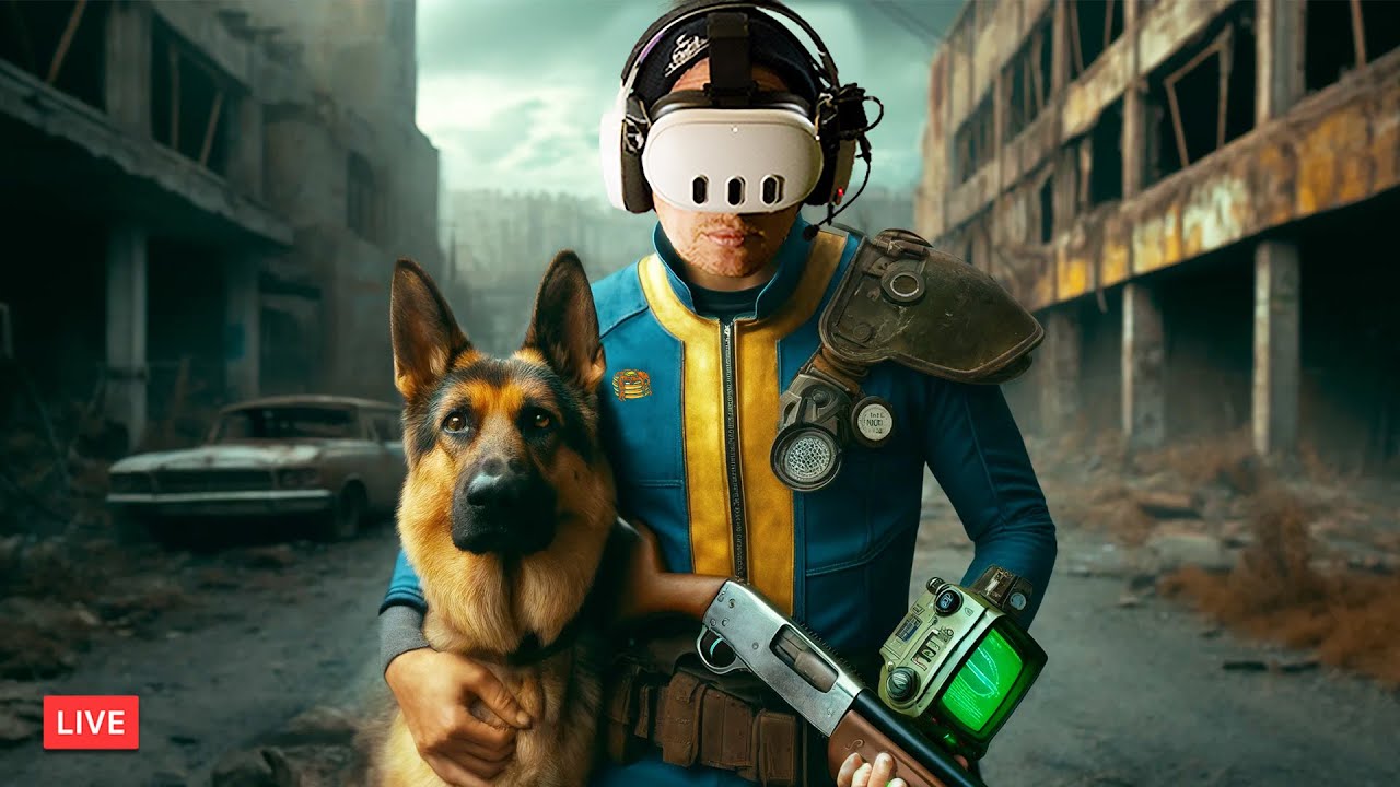 VOD - FALLOUT 4 VR w/ Immersive mods! - PART 2 - YouTube