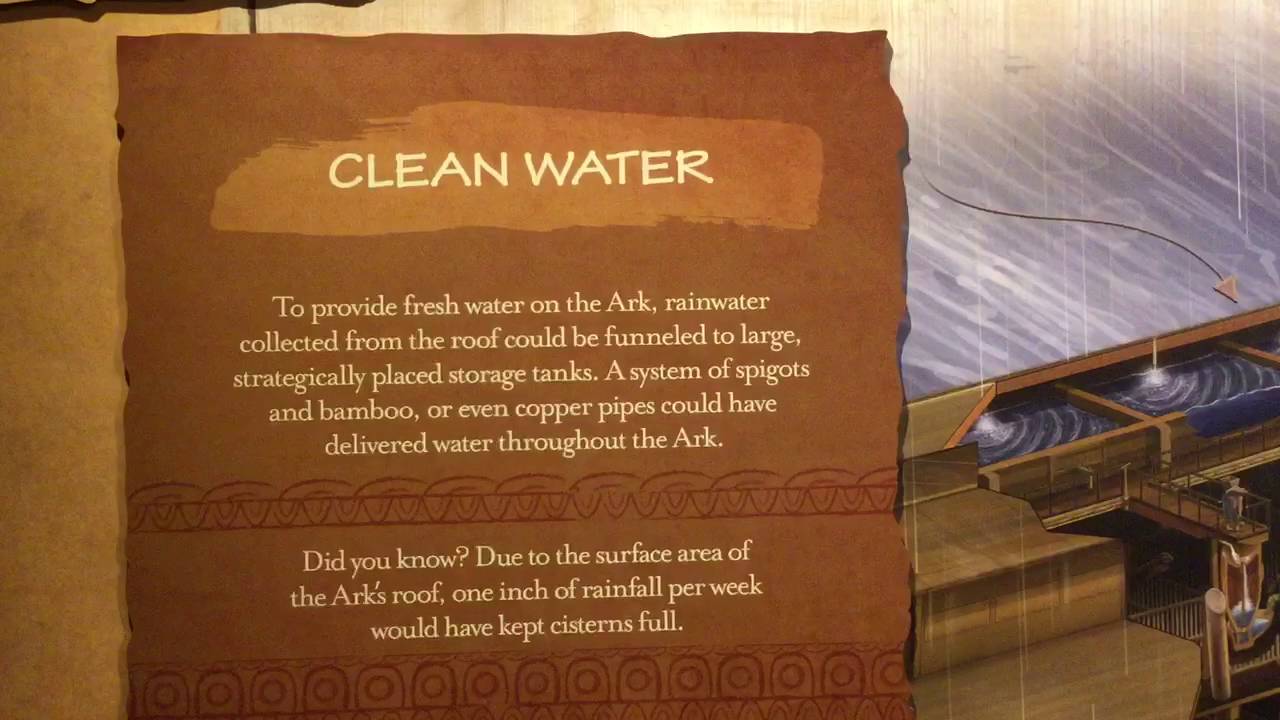 Ark Encounter - Water and Waste - YouTube