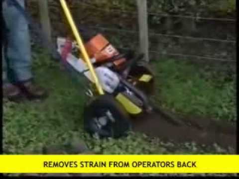 Terrasaw Portable Power Trencher - YouTube