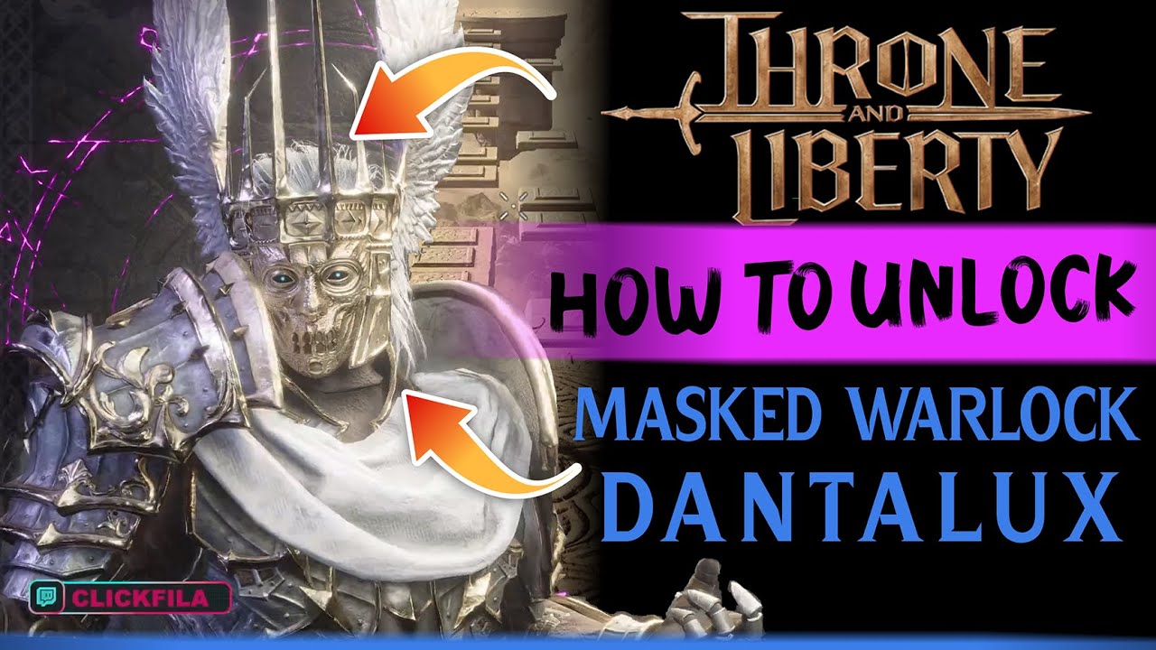 Masked Warlock Dantalux Throne and Liberty - YouTube