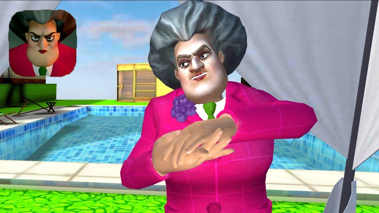 Scary Teacher 3D - Gameplay Walkthrough Part 10 - Chapter 4 (Android ...