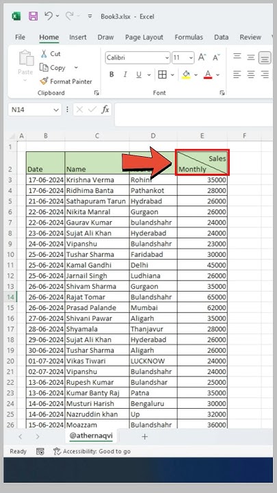 Unique border style in excel #excel #excelshorts #ytshorts #shorts - YouTube