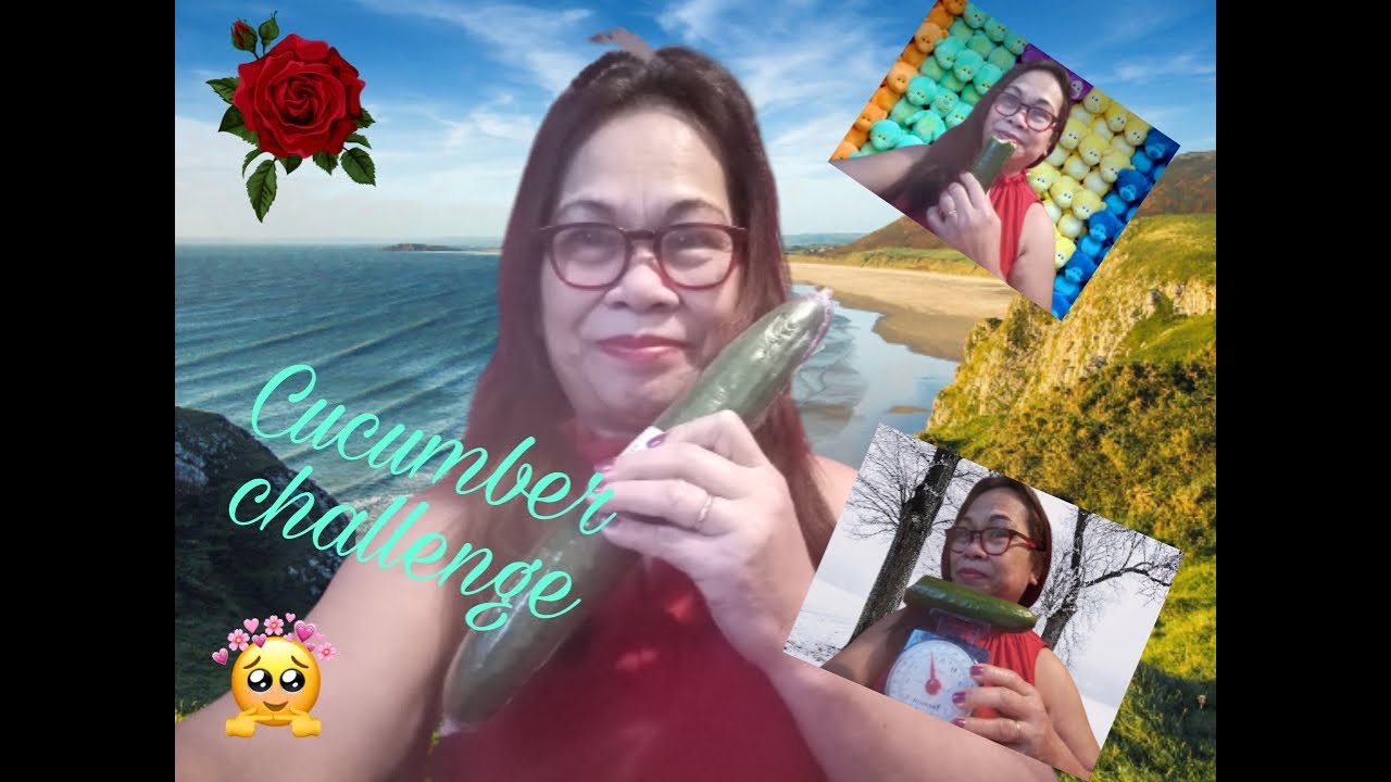 CUCUMBER CHALLENGE//JUST FOR FUN#ACCEPT MY CHALLENGE - YouTube