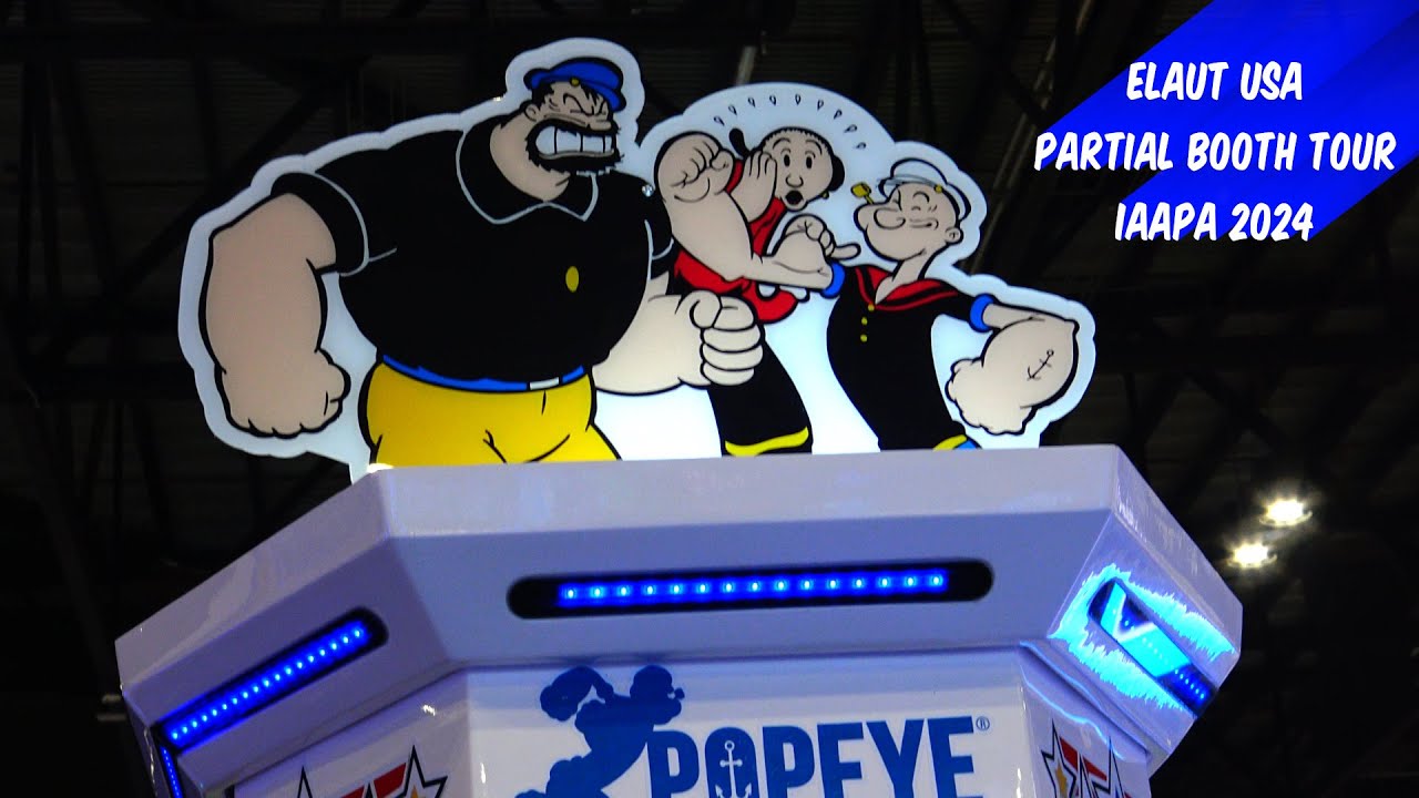 IAAPA 2024 Arcade Booth Tour: Elaut USA - YouTube