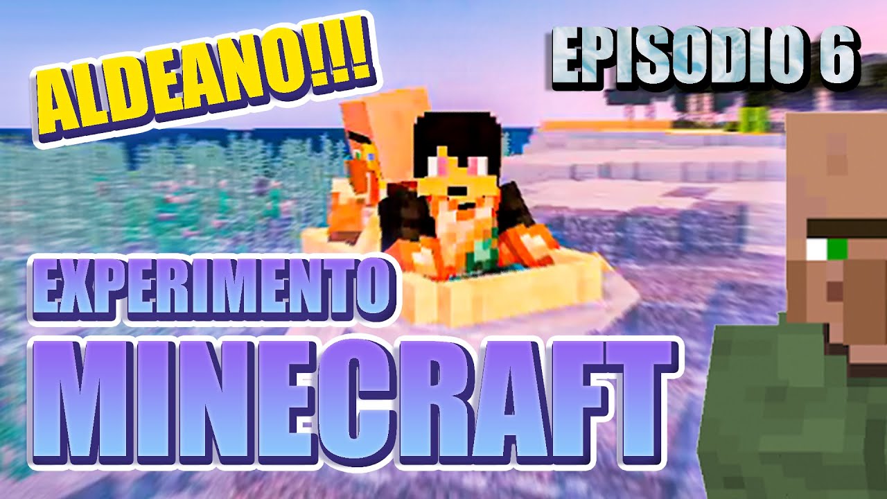 Experimento Minecraft Survival [1.20] Día 6 - Llega el Primer Aldeano - YouTube