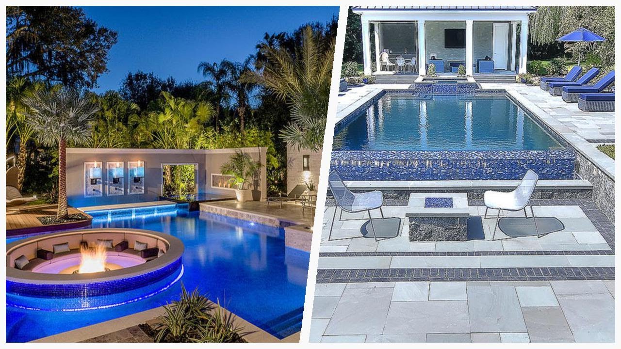 75 Red, Blue Pool Design Ideas You'll Love 🎀 - YouTube