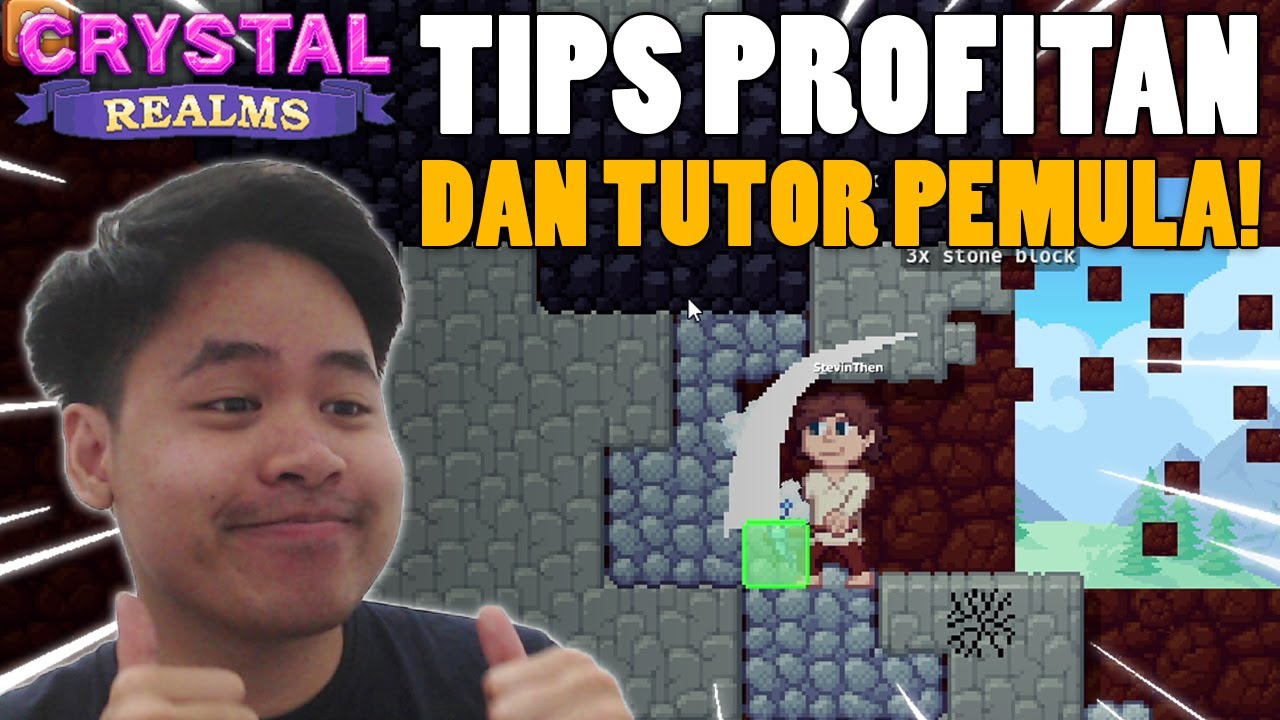 TIPS PROFIT DAN TUTORIAL CARA BERMAIN CRYSTAL REALMS! - YouTube