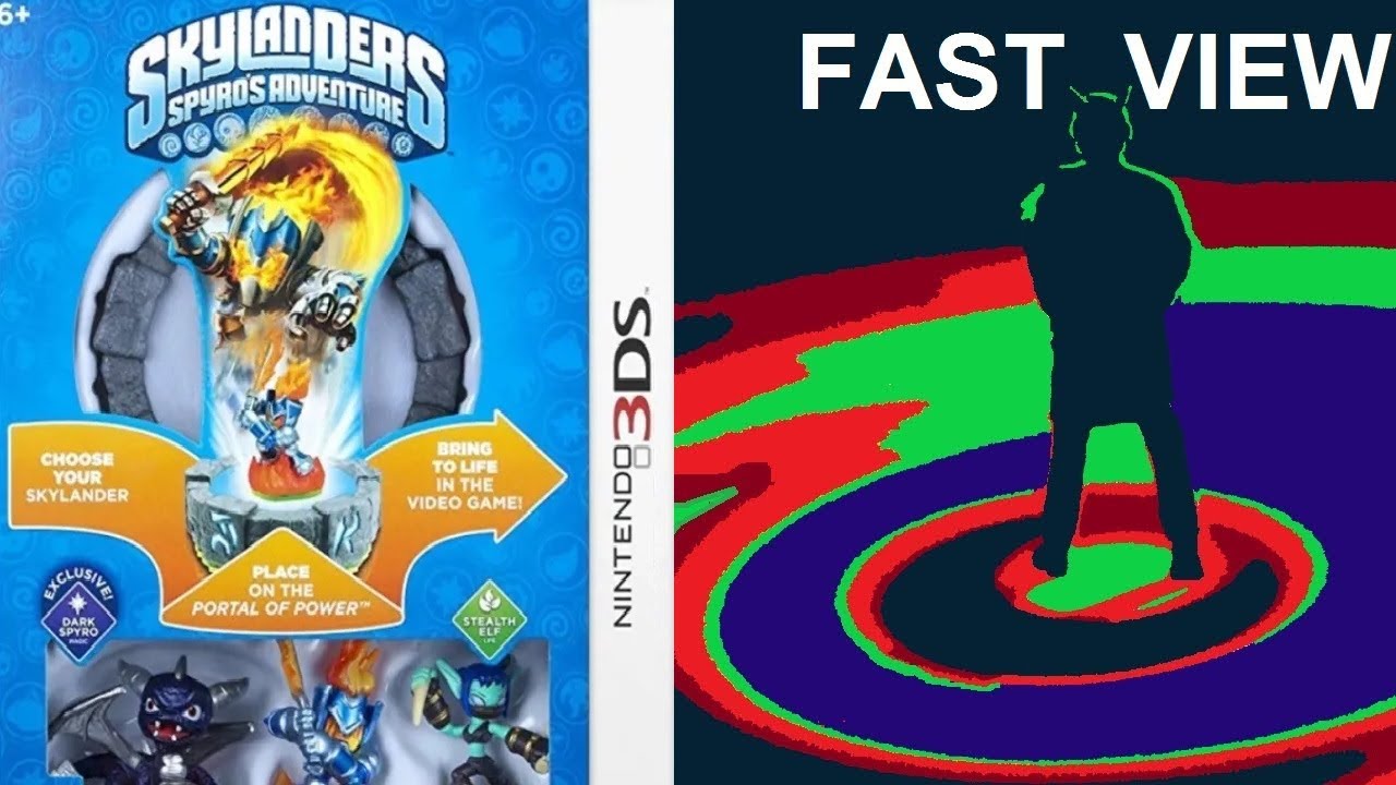 Skylanders Spyro's Adventure 3DS Unboxing - YouTube