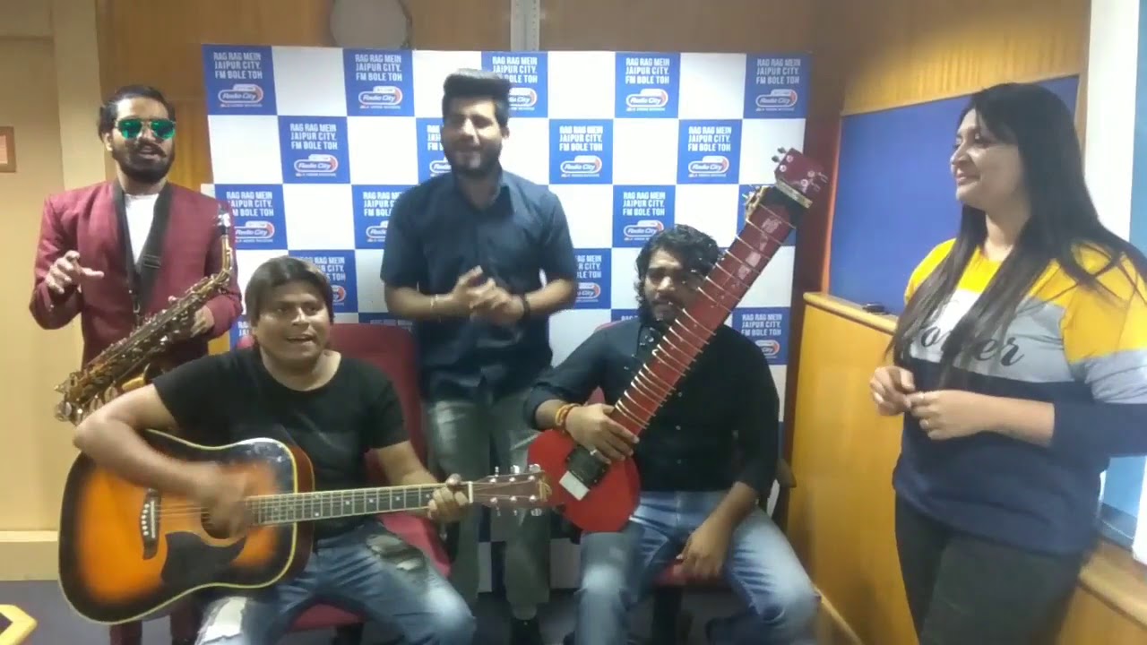 Rajasthani Folk Music Artists - Swaraag Band at Radio City Jaipur ...
