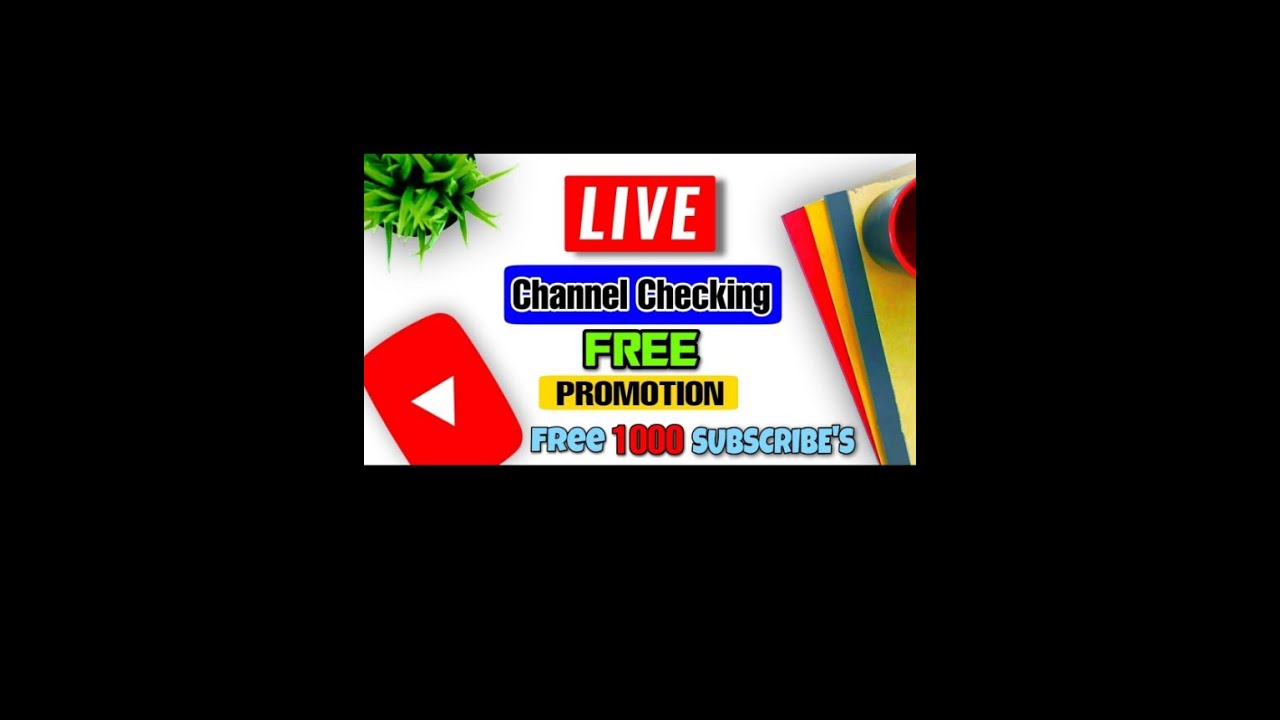 live channel promotion | Get 100 Subscribe Free live Promotion Channel ...