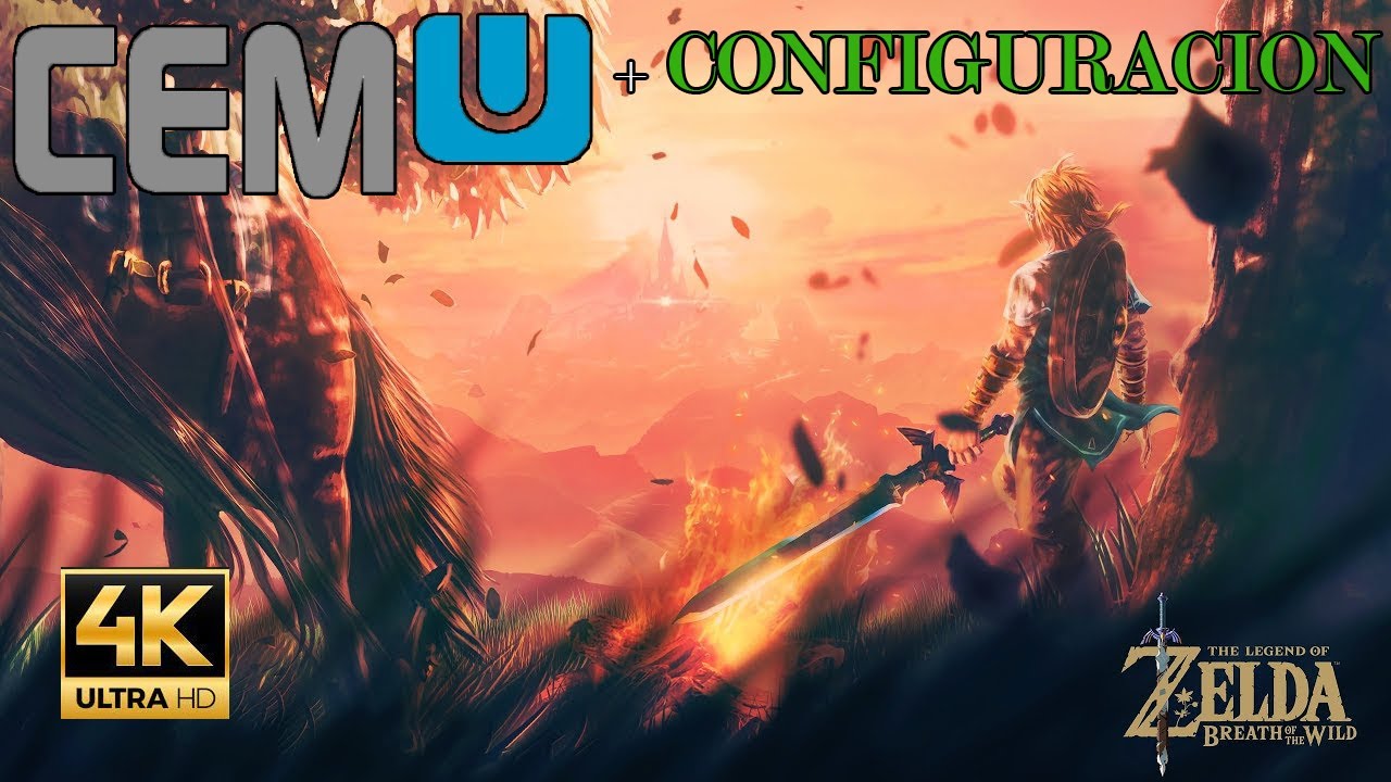 Tutorial configuración CEMU Zelda botw + test GTX 1650 Super 4k - YouTube
